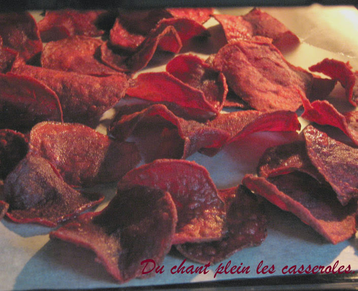 Chips de betteraves – Concert de casseroles